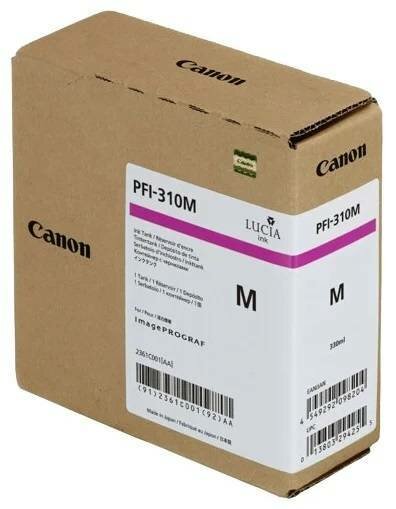 Картридж Canon PFI-310 M пурпурный 2361C001