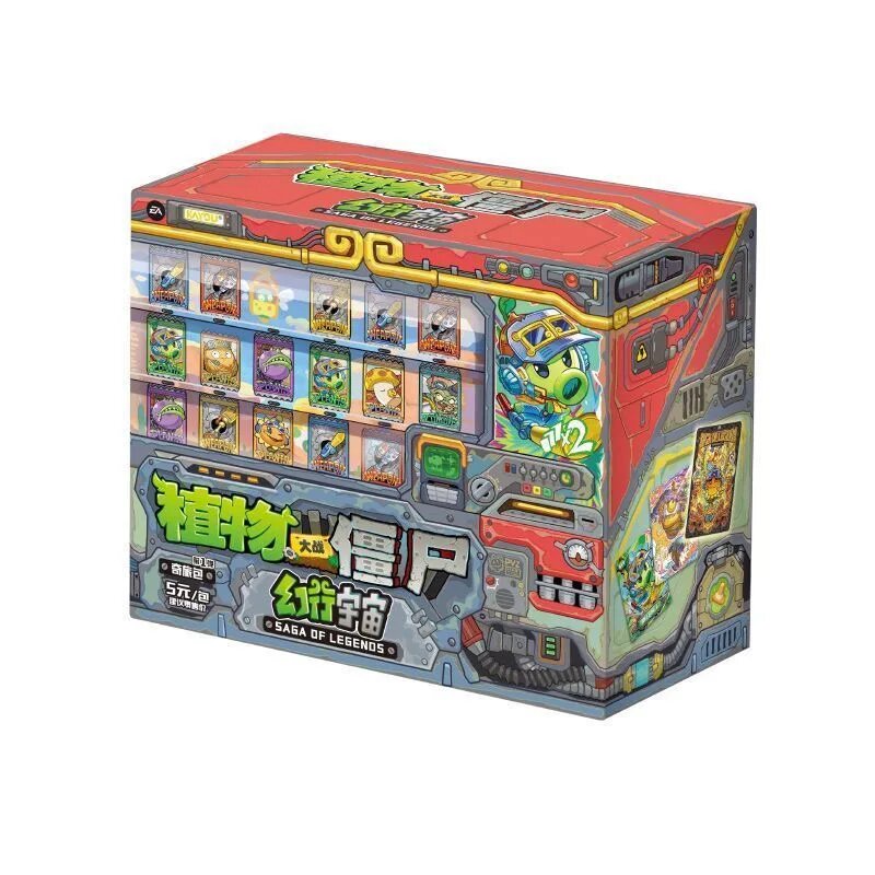 KAYOU Plants VS. Zombies Adventures, Том 1: Phantom Universe, 1Box (100 Cards)