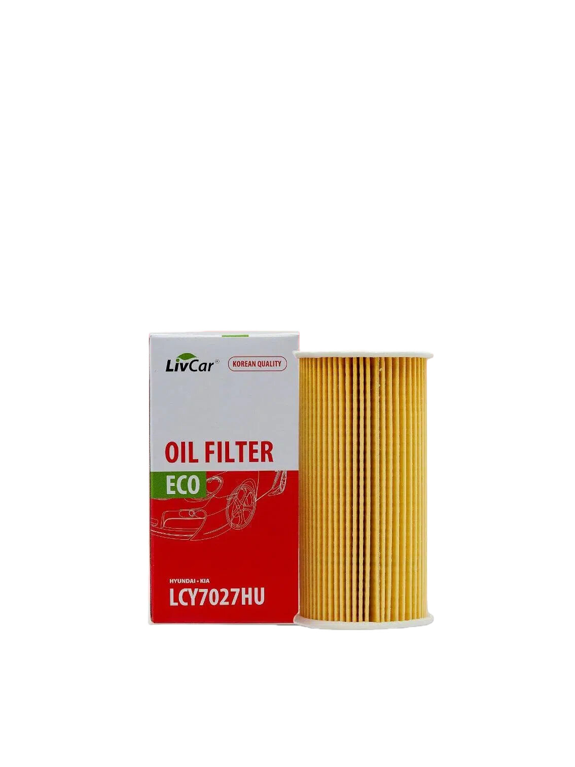 Фильтр масляный LIVCAR LCY7027HU Hyundai Creta Su2, Elantra Cn7, Tucson Nx4L