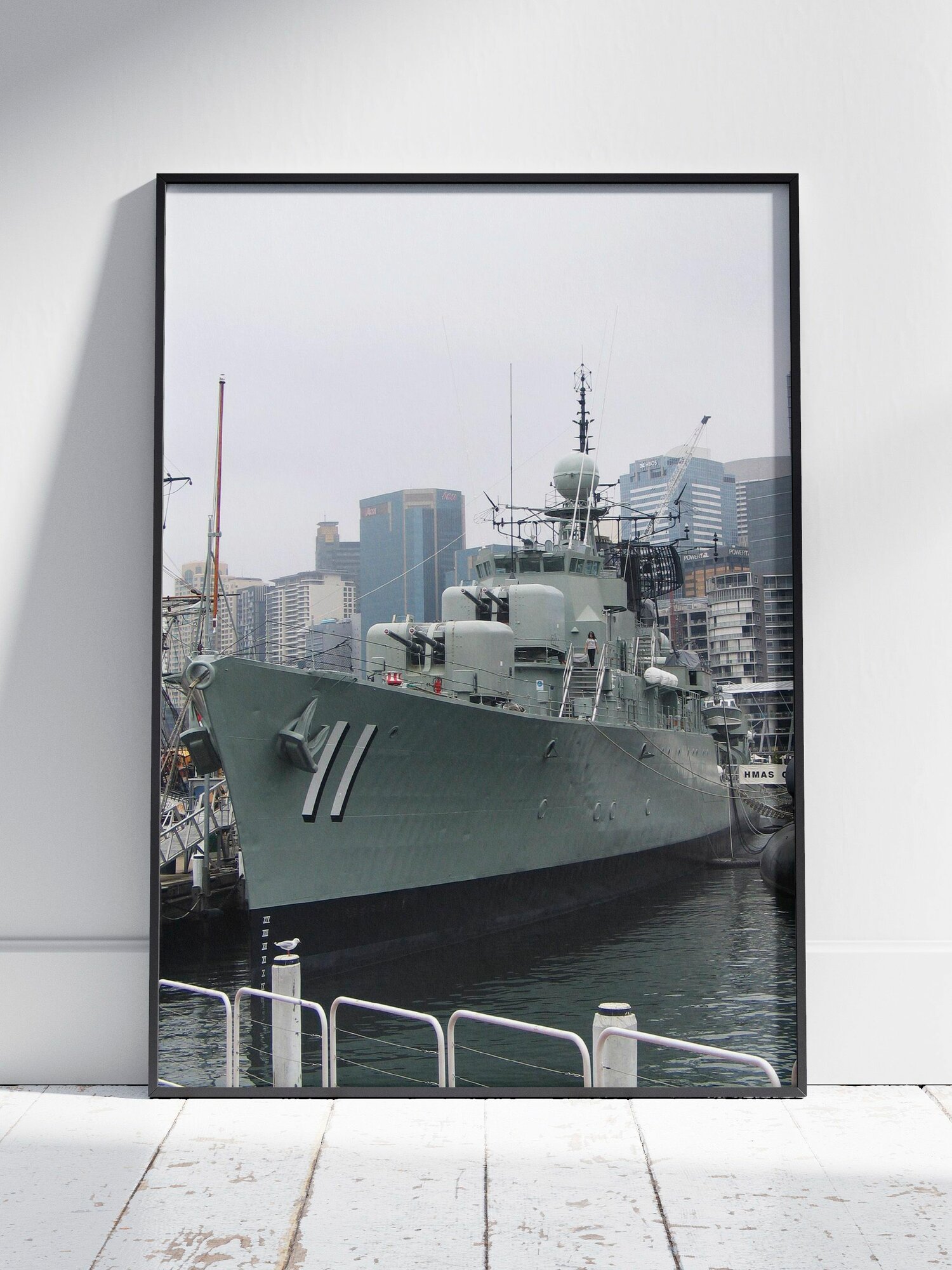 Плакат на стену для интерьера Техника и транспорт (Эсминцы типа Атаго - Atago class Destroyer 2) - Постер по транспорту формата A4 (21x30 см)