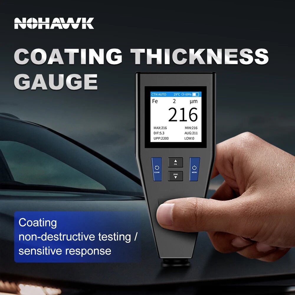 Толщиномер краски Nohawk NK-200