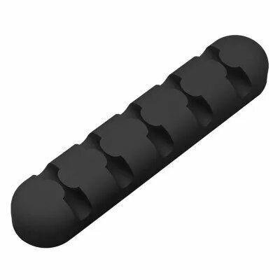 Силиконовый держатель для кабеля VAORLO, Black