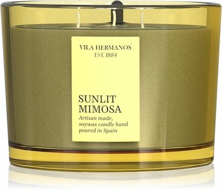 Свеча Vila Hermanos Sunlit Mimosa, унисекс, 350 г