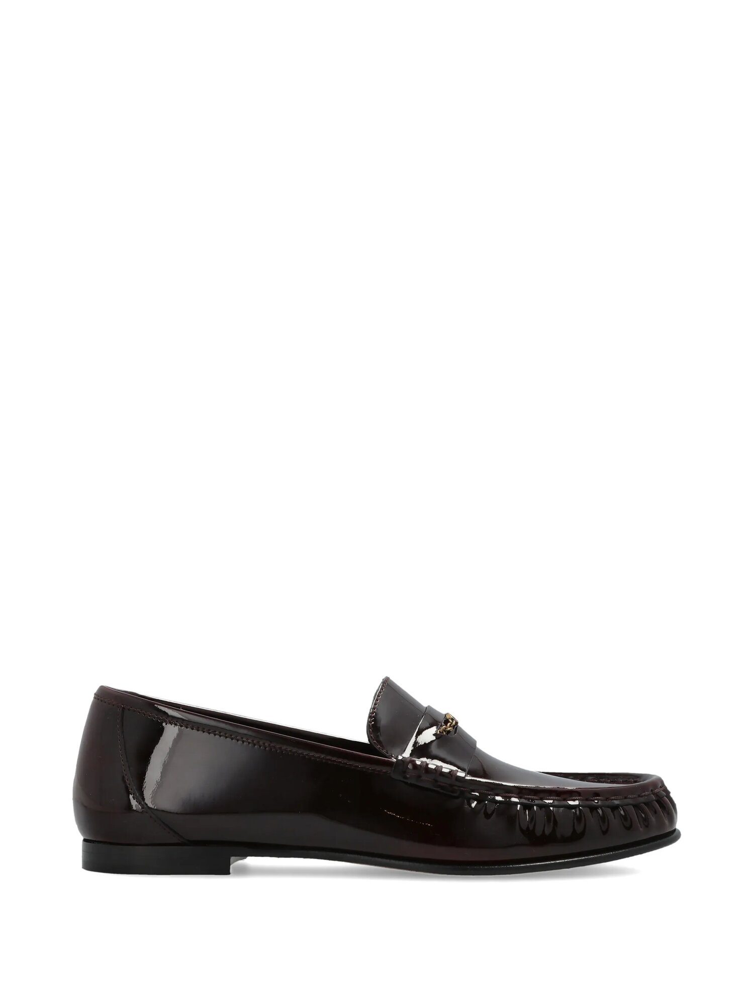 Лоферы Logo-appliqué leather loafers