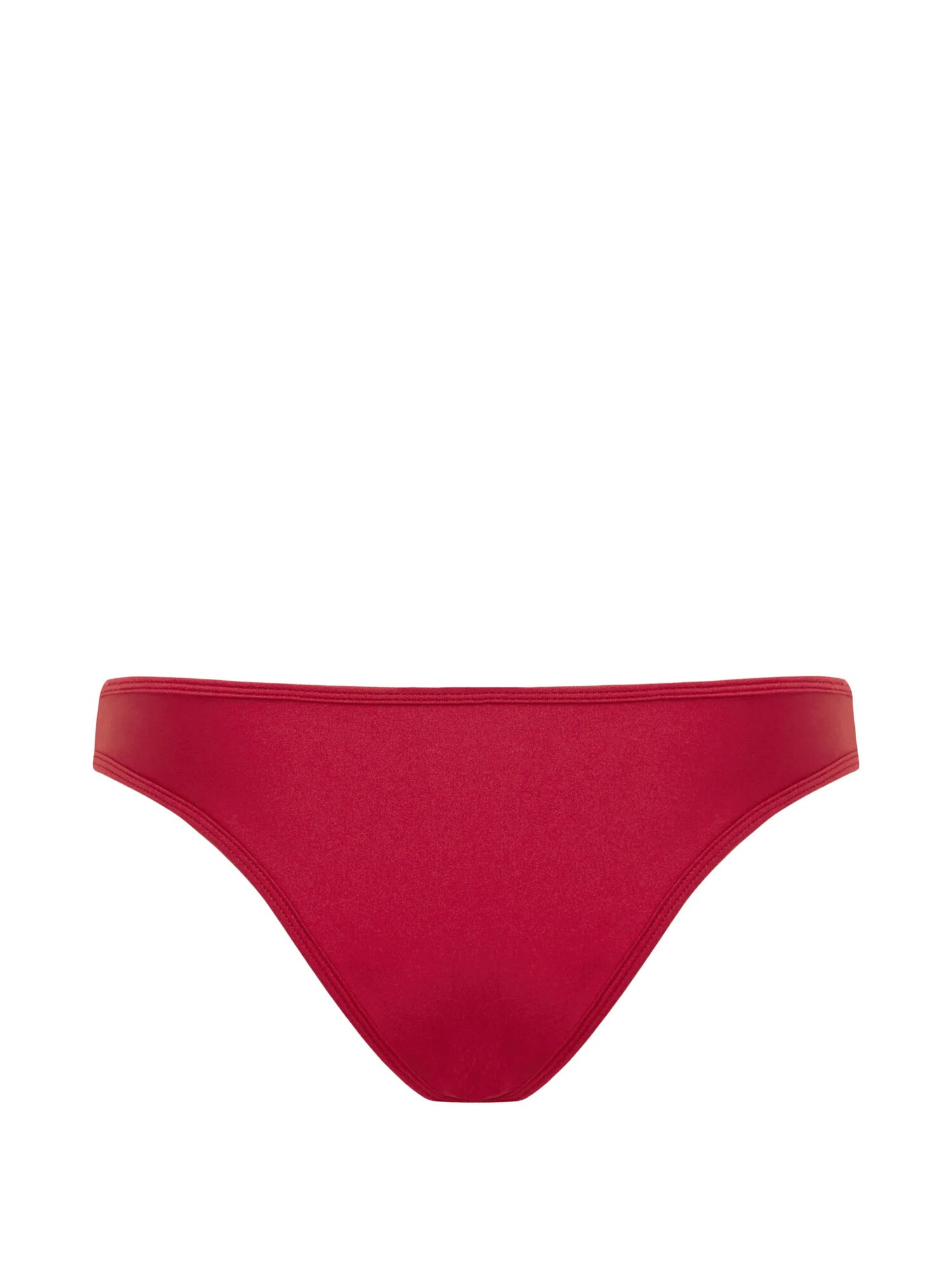 Купальник  Elsa elasticated-waistband bikini bottoms, размер 42, красный — фото 1