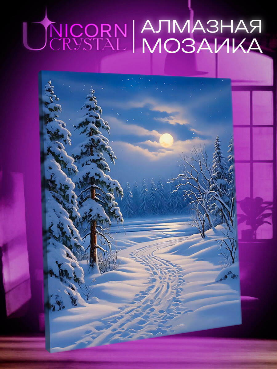 Алмазная мозаика Зимние