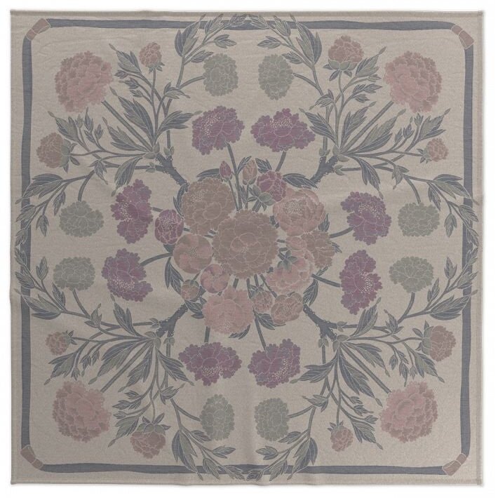 Скатерть Leitner Leinen Table cloth Aurora Pastell LL43-140-24-TC