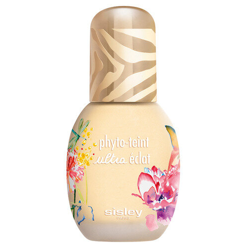 SISLEY Phyto-Teint Ultra Éclat Limited Edition Blooming Peonies Тональный фитокрем для ультрасияния кожи 0W Розово-бежевый (Porcelaine)