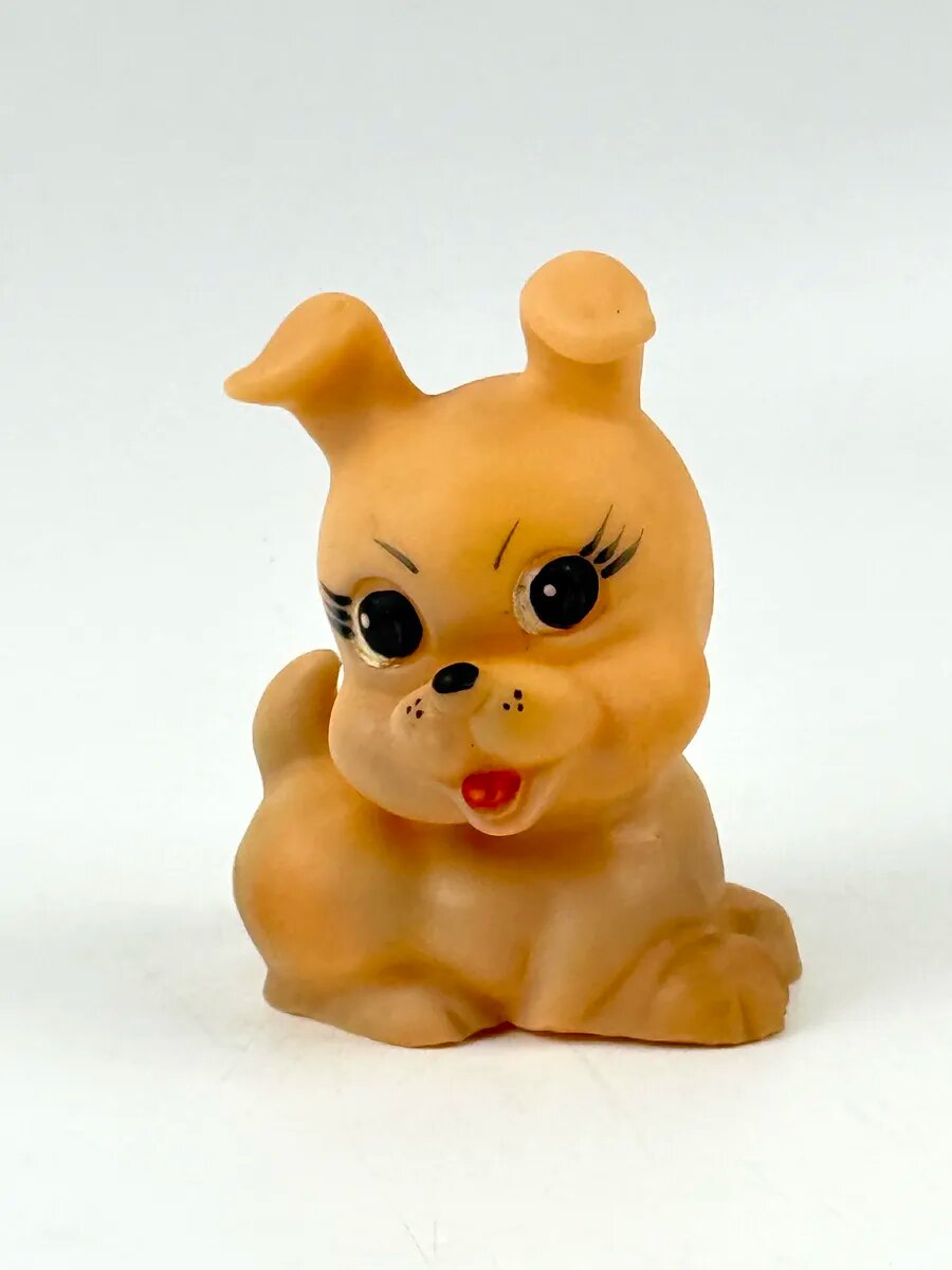 Винтажная игрушка резиновая, пищалка. СССР