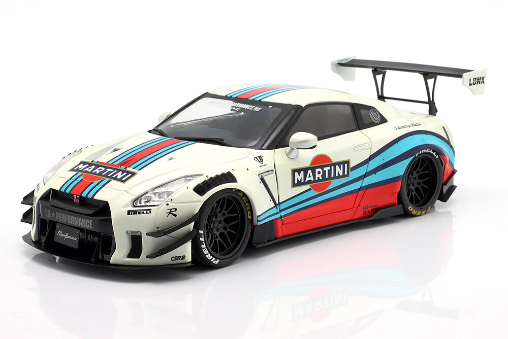 Модель коллекционная SOLIDO Nissan gt-r (R35) lwbk body kit 2.0 2024