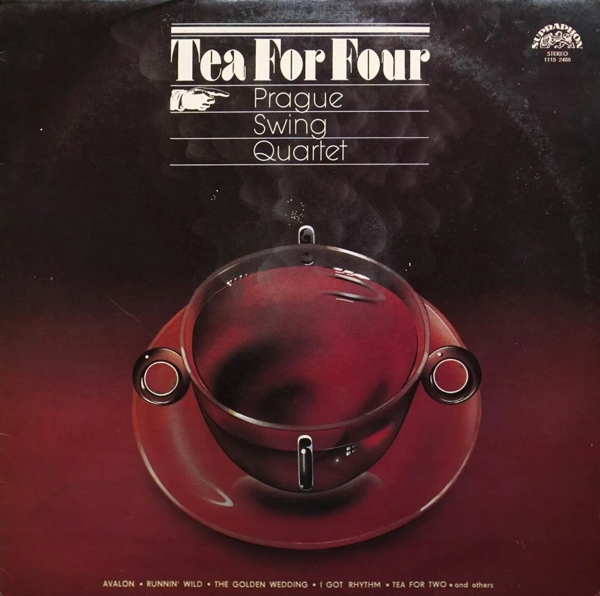 Prague Swing Quartet. Tea For Four. Виниловая пластинка 30см 1980г