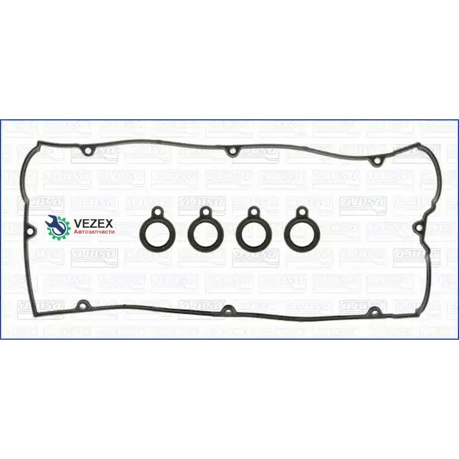 AJUSA 56021700 Комплект прокладок крышки ГБЦ полиакриловый каучук MITSUBISHI # 1993-> # 4G94K,4G93 . # 1834 cc