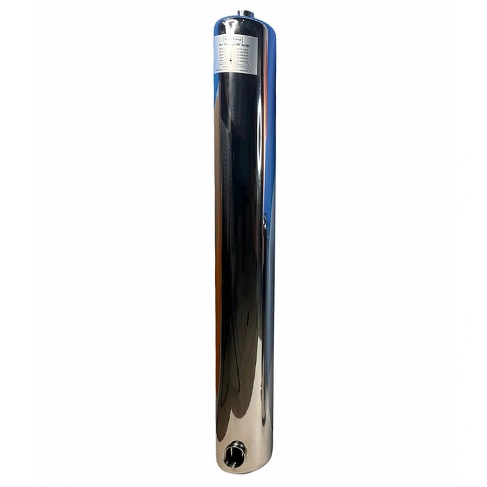 Теплообменник вертикальный MF-400, 120 кВт, подключение 1" x 1 1/2", AISI-316 (цвет нерж.), цена - за 1 шт