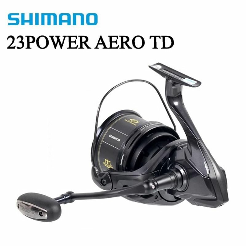 2023 Shimano POWER AERO TD Высокопроизводительные спиннинги с двойной разгрузкой, рыба-якорь, инвестиции на большие расстояния в озерную библиотеку