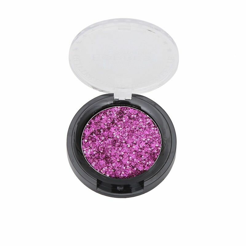 Farres cosmetics Тени для век Glitter, пурпурный, тон 01