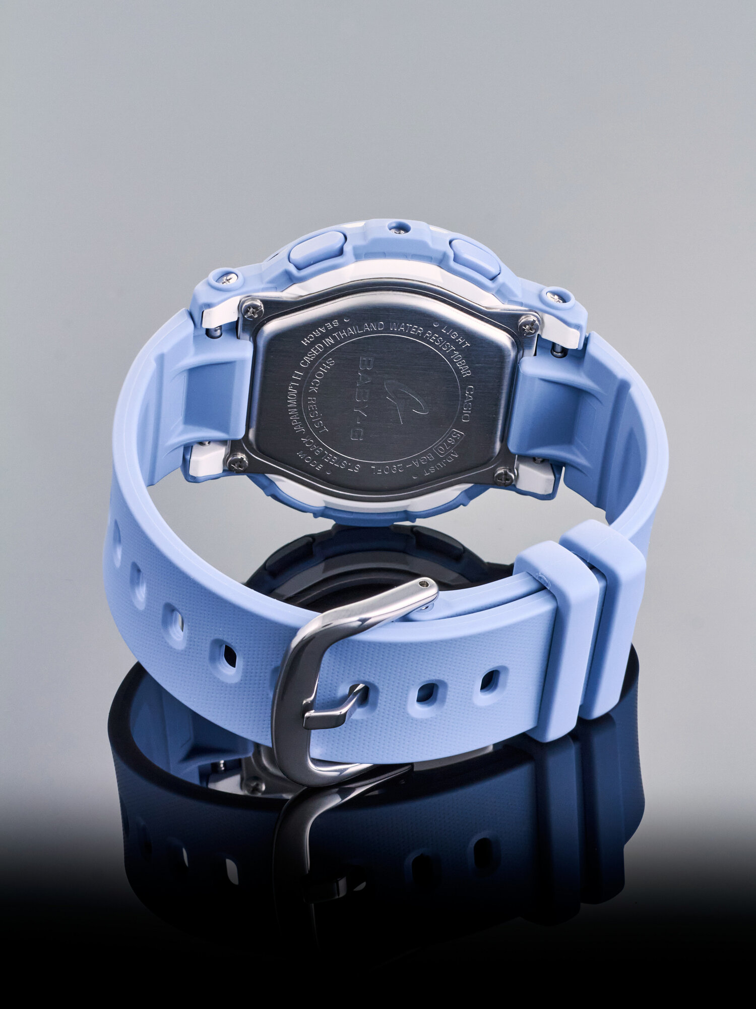 Наручные часы CASIO Спорт, голубой — фото 1