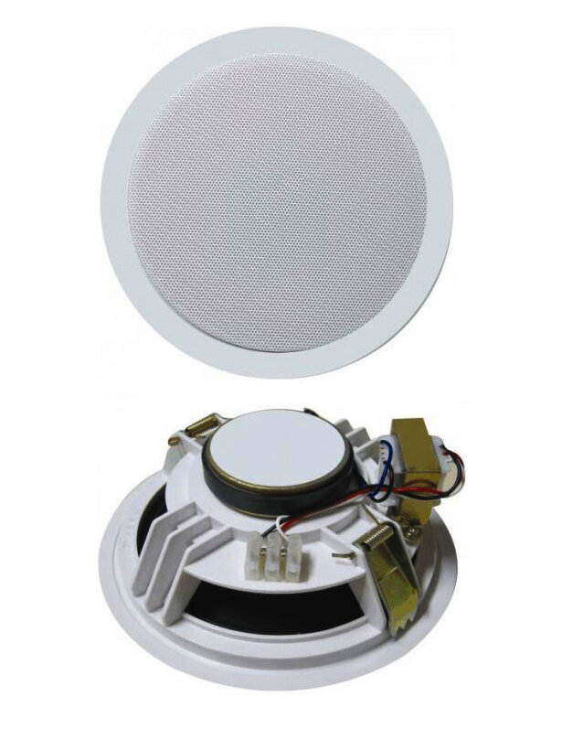 Трансляционный громкоговоритель потолочный 6" CMX Audio CSK-66E, 1.5W/3W/6W, 100V/70V, ABS