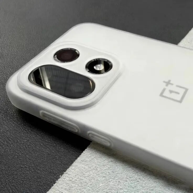 Оригинальный прозрачный матовый ультратонкий чехол для OnePlus 15 15T 13 13T OnePlus 10 Про, White — фото 1