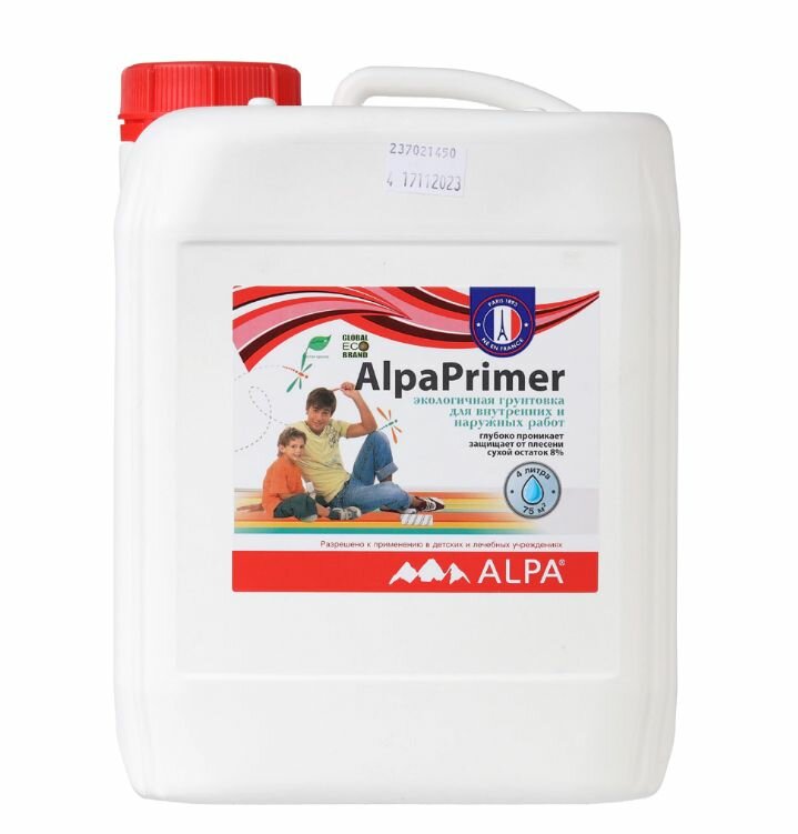 Грунтовка глубокого проникновения AlpaPrimer Alpa 4 л