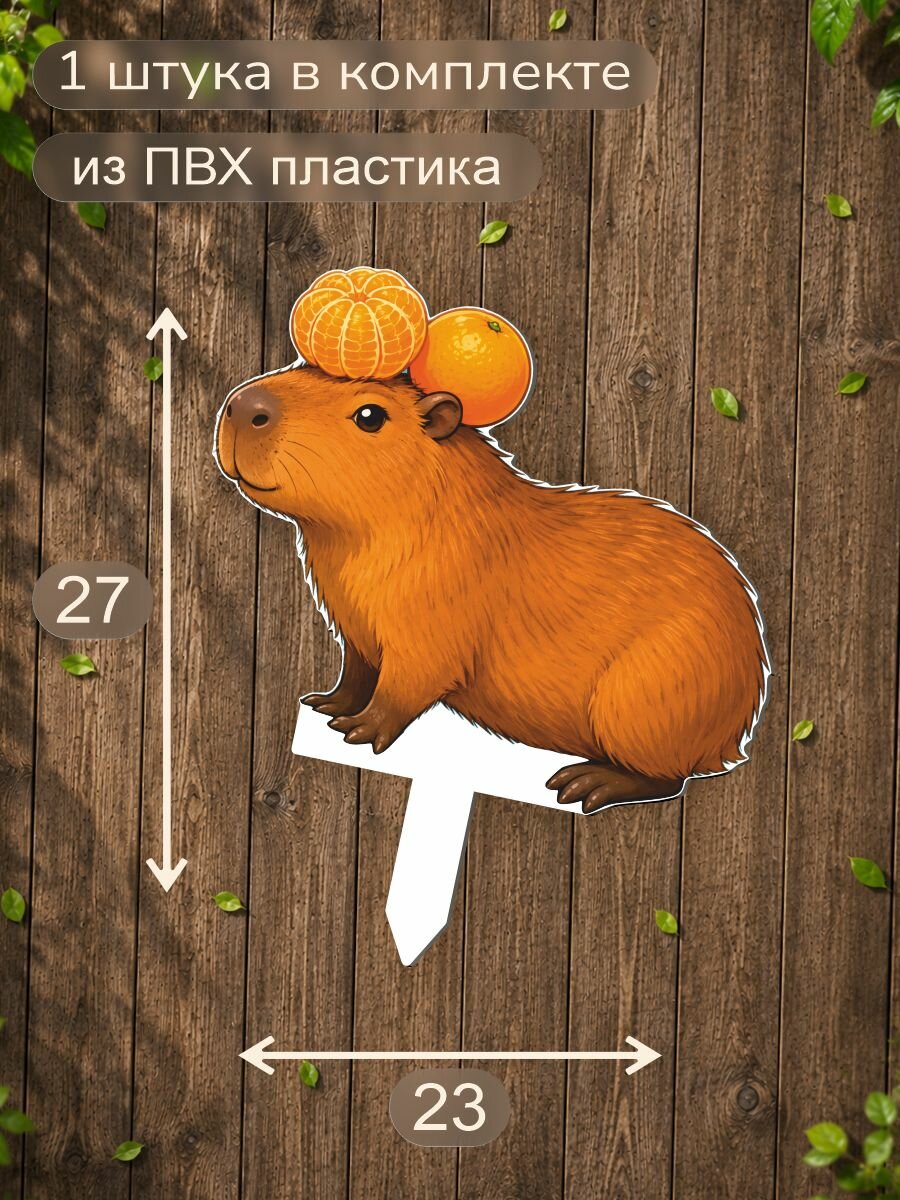 Фигурки для сада Капибара — фото 1