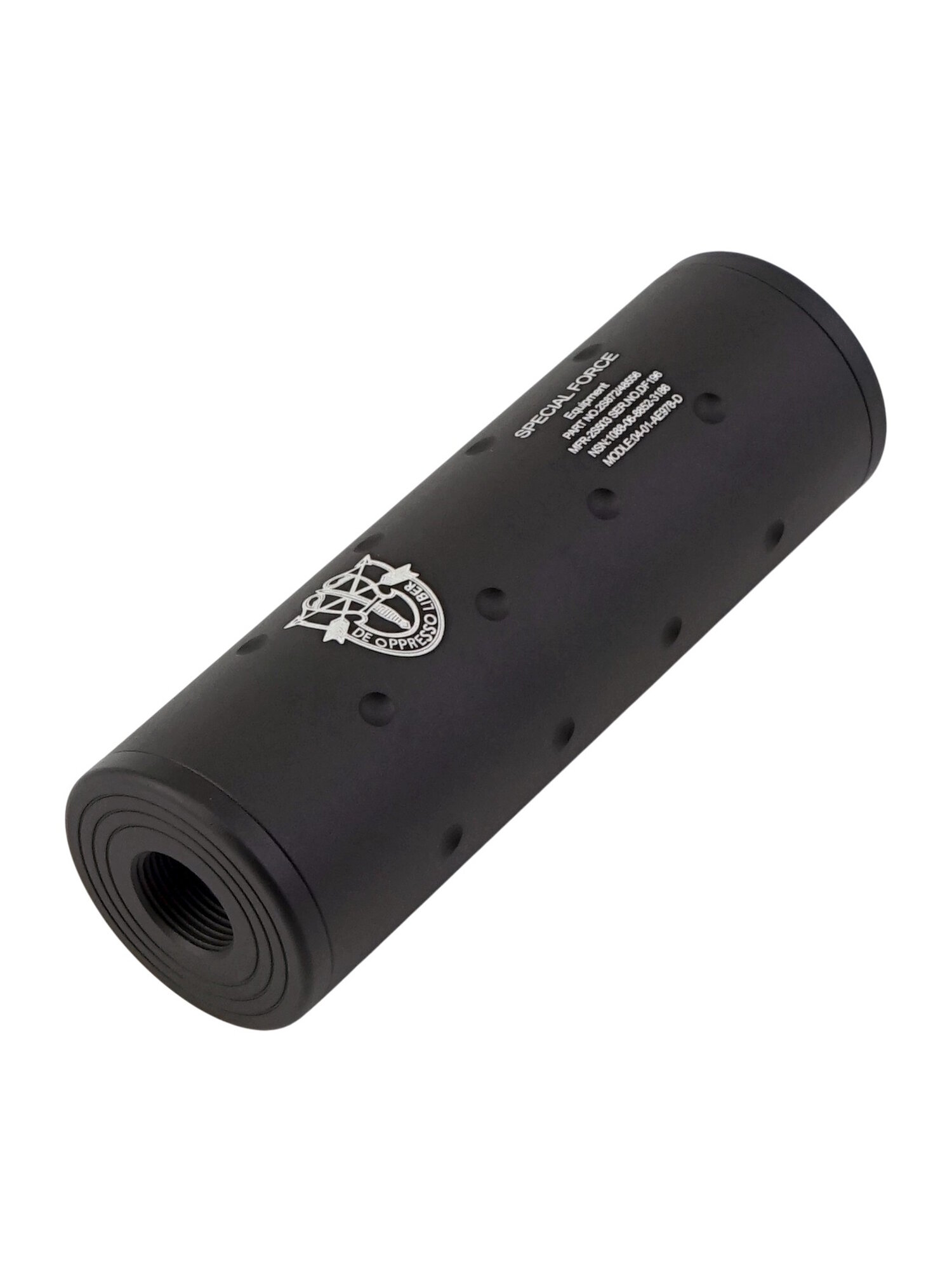 Модель глушителя FMA SPECIAL FORCE для AEG/GBB, 107 мм, Black