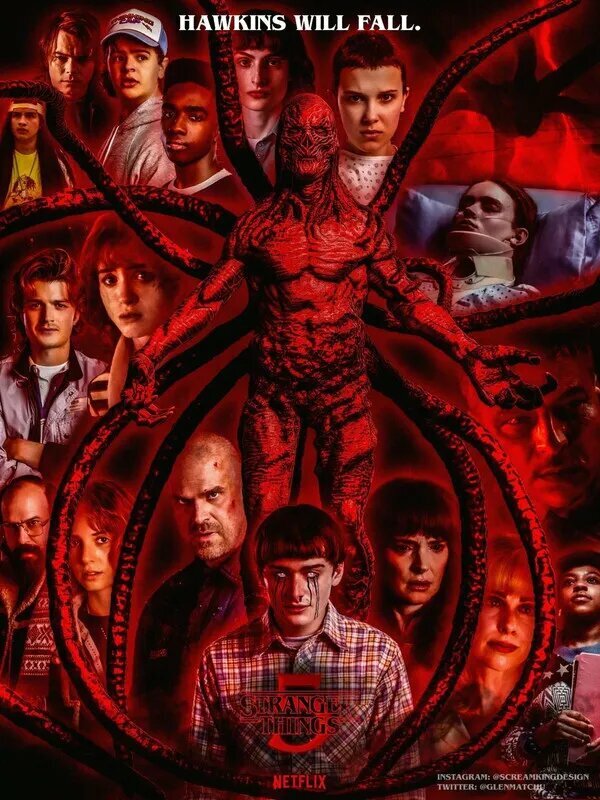 Головоломка 1000 деталей для взрослых, Stranger Things, странные вещи, сложная головоломка, Деревянные пазлы, Рождественский подарок, идеальный выбор для развлечений в помещении 50x75cm