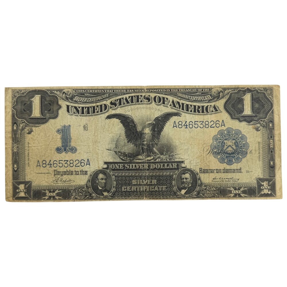США 1 доллар 1899 г. (Подпись James Carroll Napier, Lee McClung) (Литера B) (№ A A)