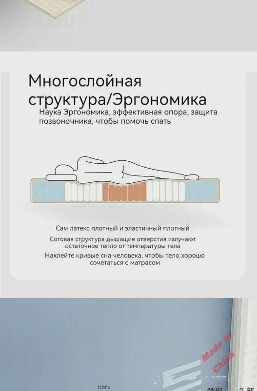 IKEA Матрас, 135х200 см — фото 1