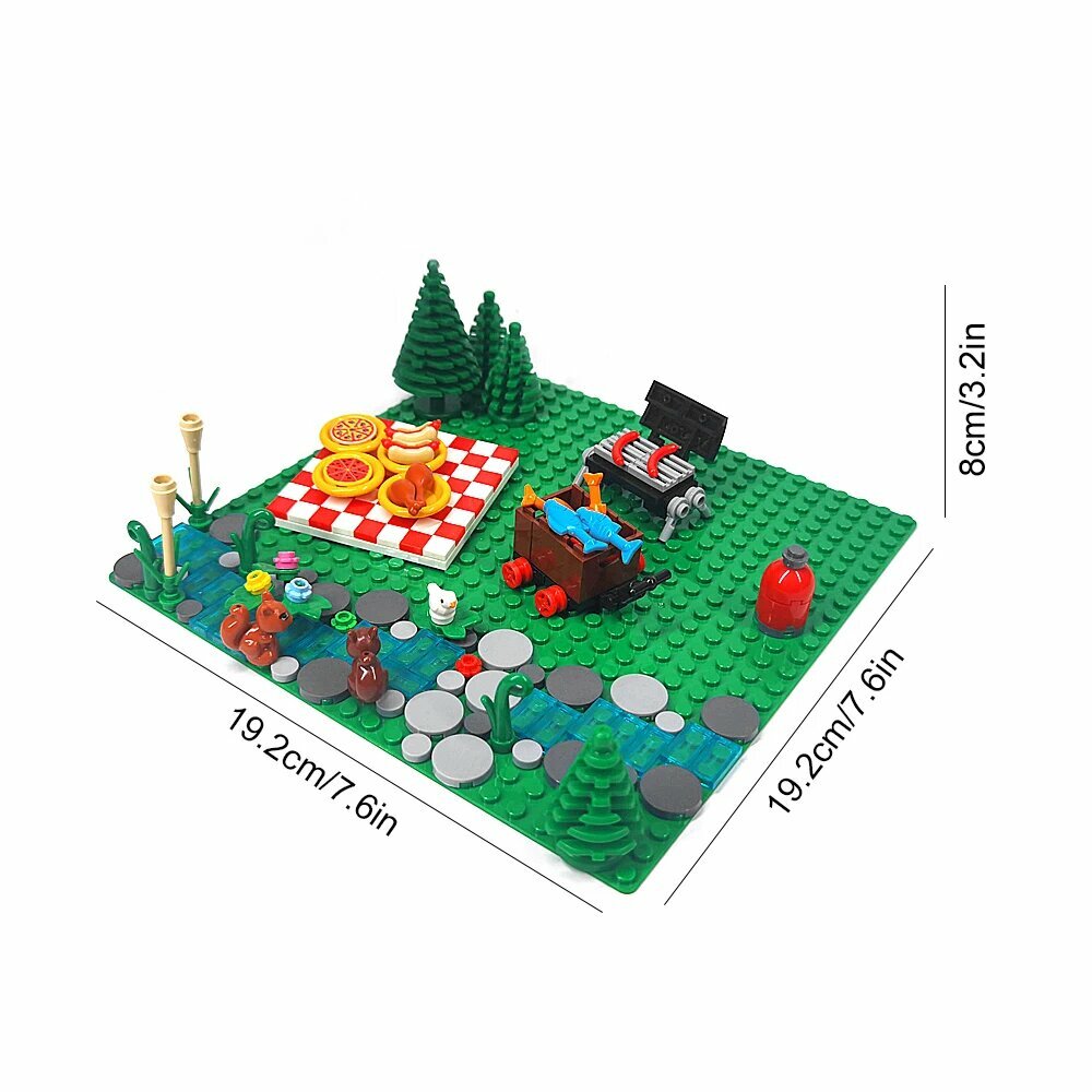 Набор строительных блоков для кемпинга Camping Scene-B