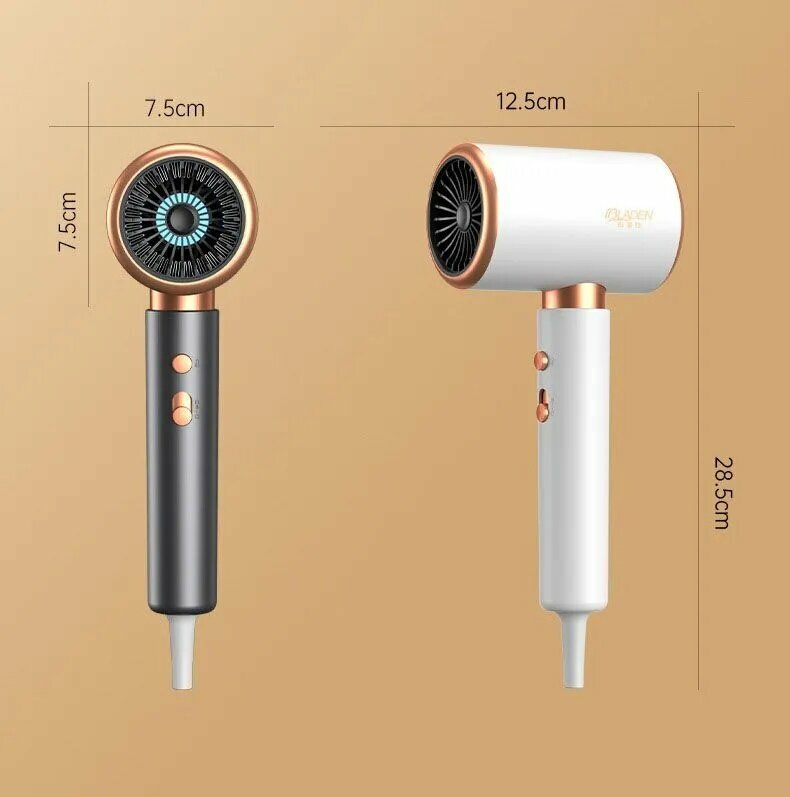 Bosch Фен для волос Xiaomi-1staile 2000 Вт, скоростей 2, кол-во насадок 1, серый