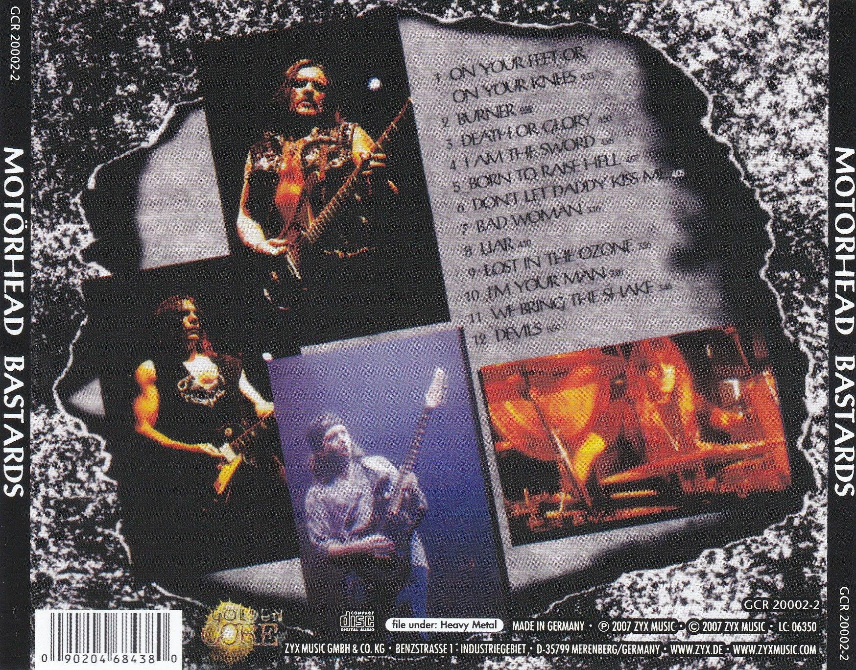 Motorhead - Bastards, 2007, 8-page, CD-Аудио — фото 1