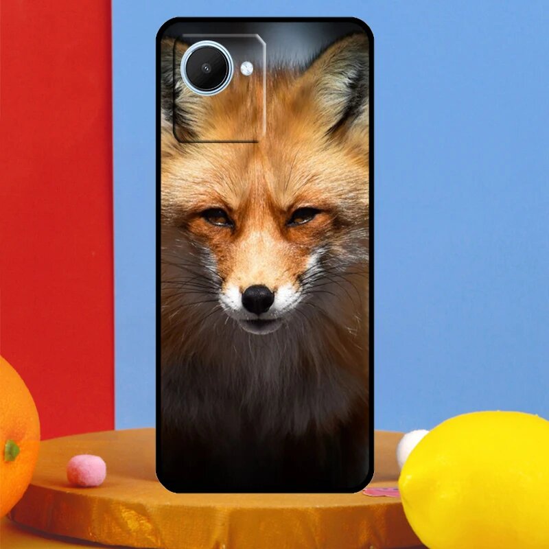 Чехол Cute Fox In Autumn для Realme 15 Pro 10 11 12 13 14 Pro Plus GT6 GT7 C61 C67 C63 C71 C55 C51 C65 C53 C75