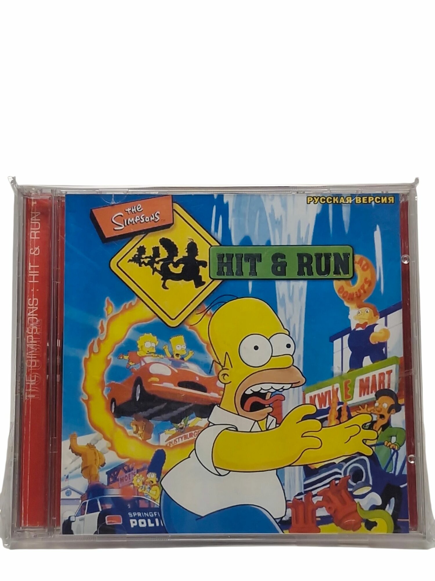 Игра для компьютера: Simpsons: Hit And Run Симпсоны pc диск лицензия 2CD