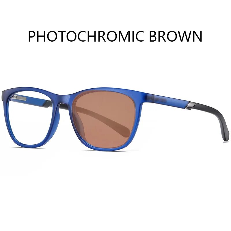 RBENN 2025 Женские очки для чтения с защитой от синего света +1,75 Blue Photo Brown, +200