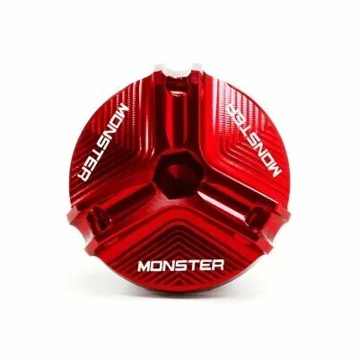 Крышка маслозаливной горловины двигателя Ducati, Красный Monster