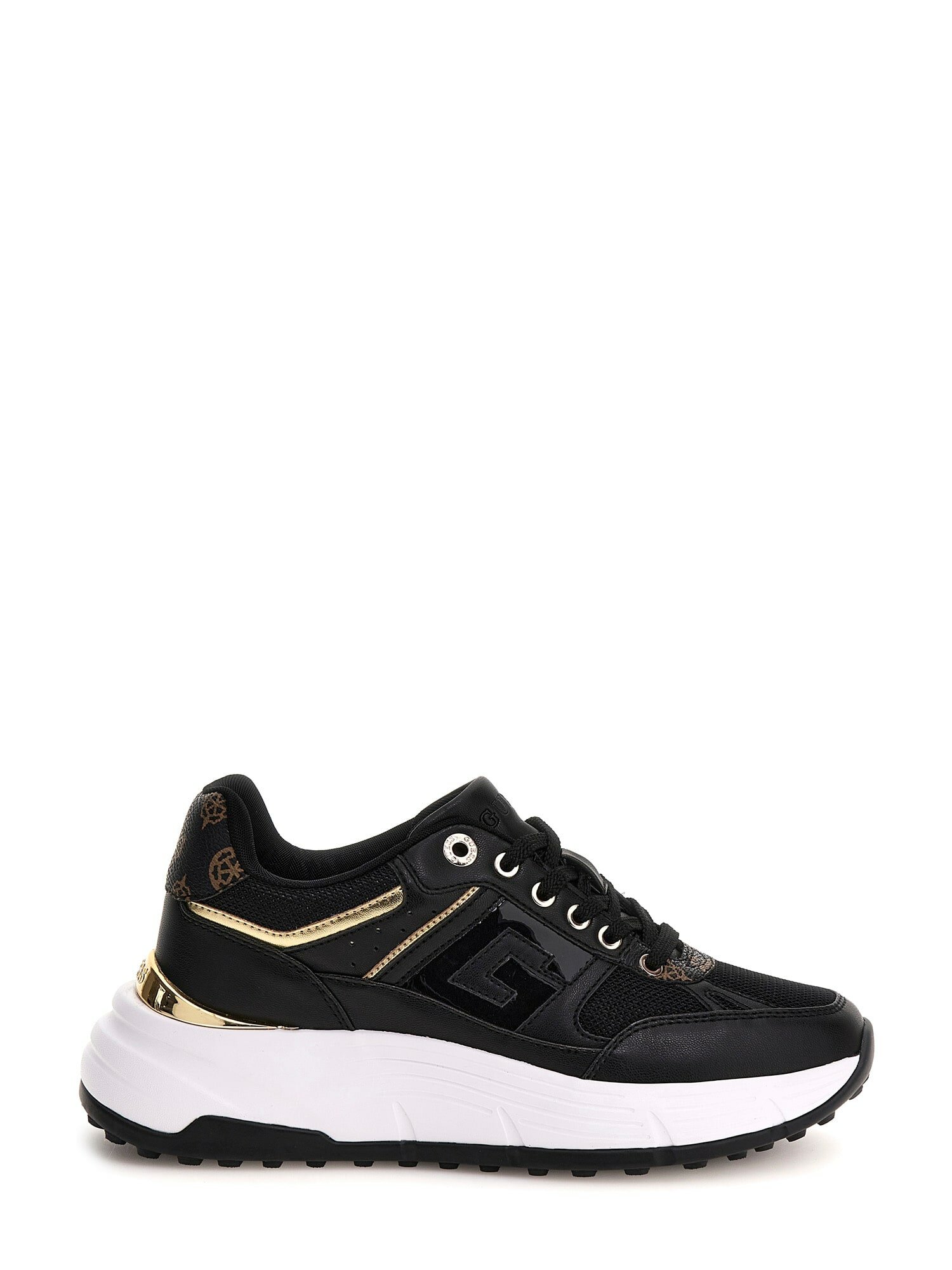 Полуботинки для активного отдыха типа кроссовые Guess жен. FLTFONFAB12BLACK размер 39 черный