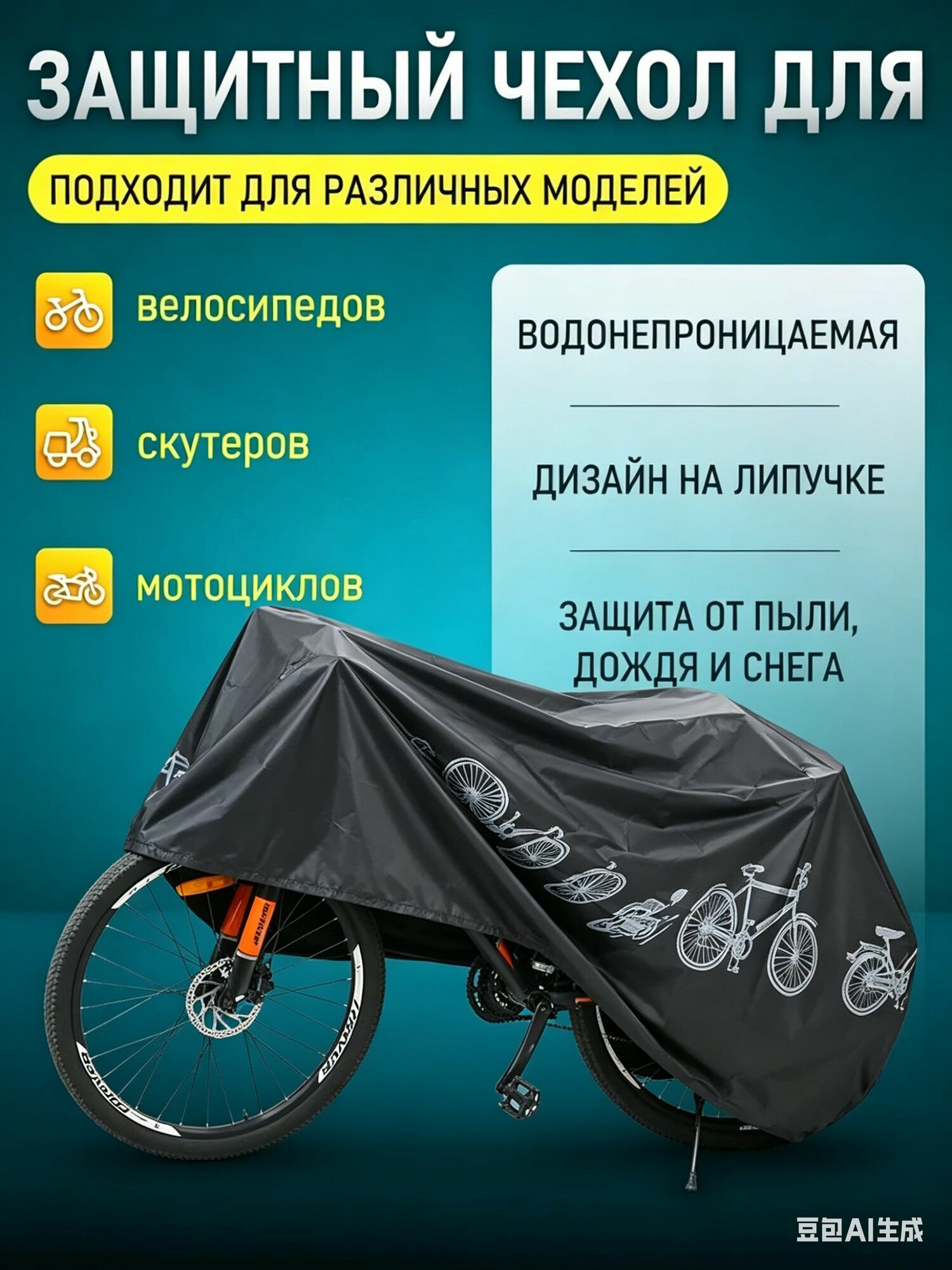 Чехол для велосипеда — фото 1