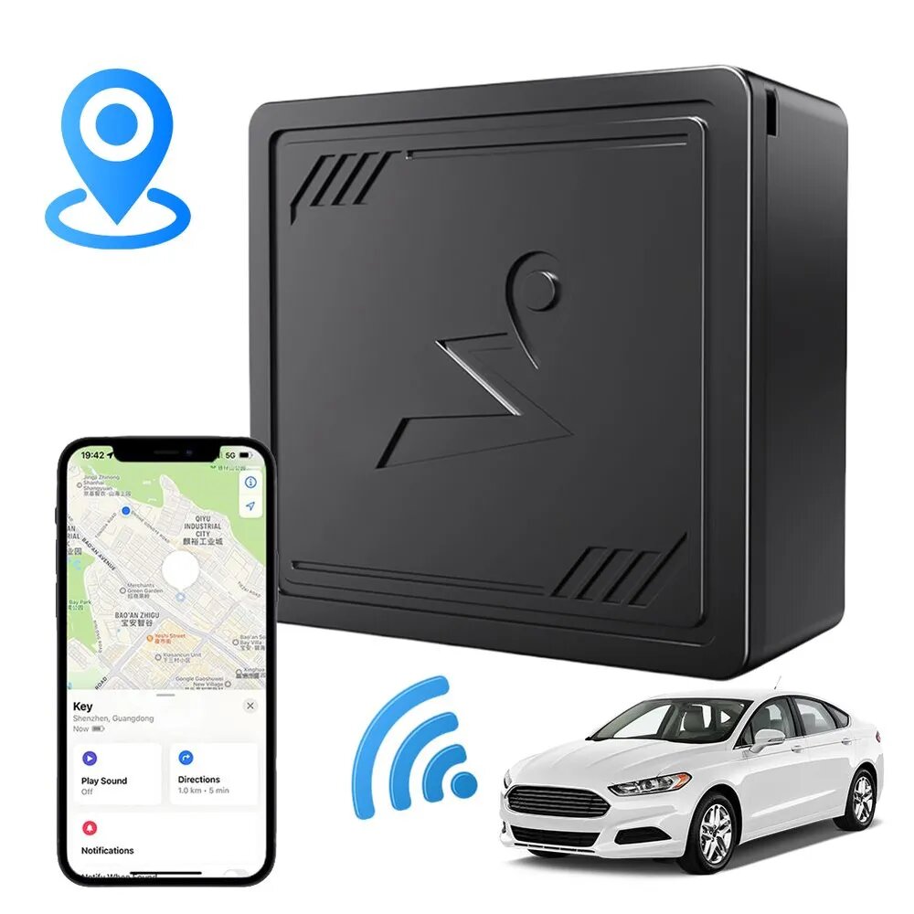 GPS-трекер автомобильный Q7, с Wi-Fi и G-сенсором