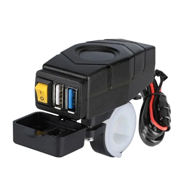F4(Q V N C1FB 20-80 В, руль совместим с электронного велосипеда, USB-зарядное устройство, 24 36 48 60 адаптер быстрого зарядного устройства QC3.0 (зеленый свет)