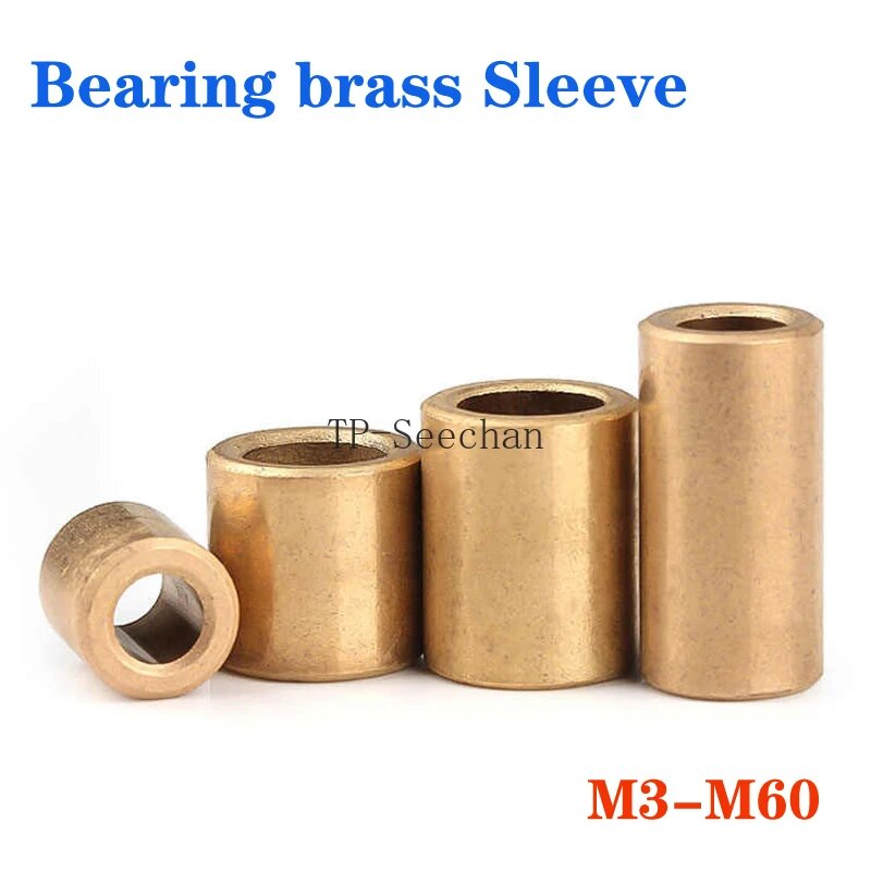 Латунная втулка для масляного подшипника M3-M60 10pcs 6x10x6 mm