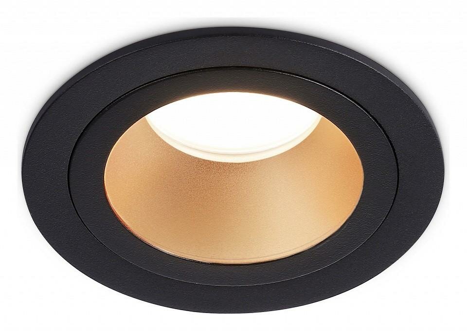 Встраиваемый светильник Ambrella Light TN TN102825 цвет Золото, Черный
