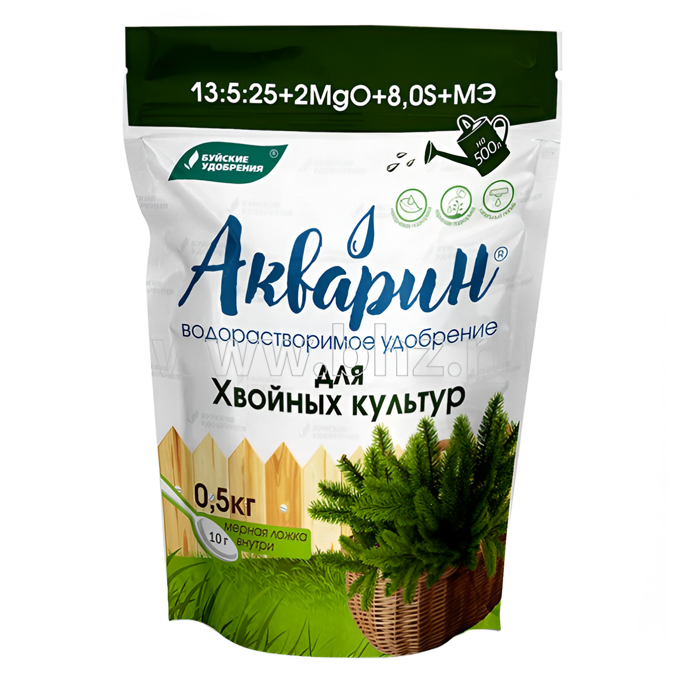 Удобрение Акварин для Хвойных дой-пак 0,5 кг (БХЗ), минеральное