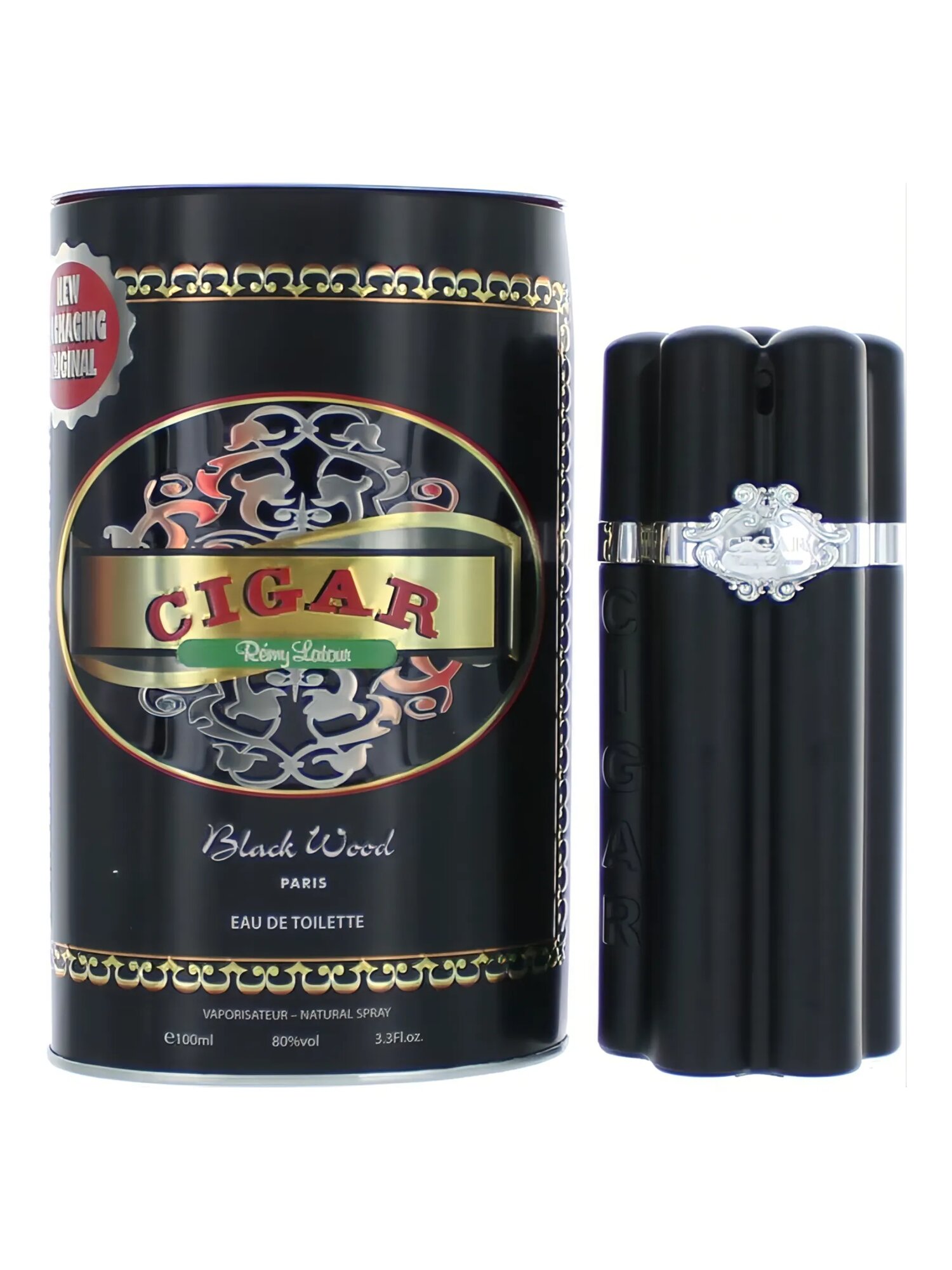 Remy Latour Туалетная вода для мужчин Cigar Black Wood Сигар блэк вуд древесный, пряный, 100 мл