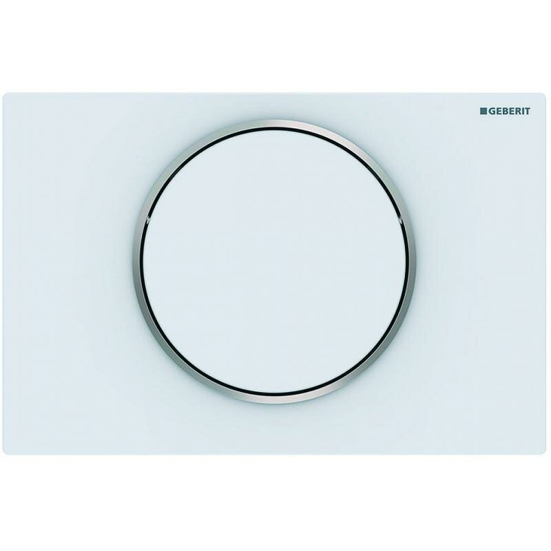 Кнопка смыва для инсталляции Geberit Sigma 10 NEW 115.758. JT.5 Белая матовая