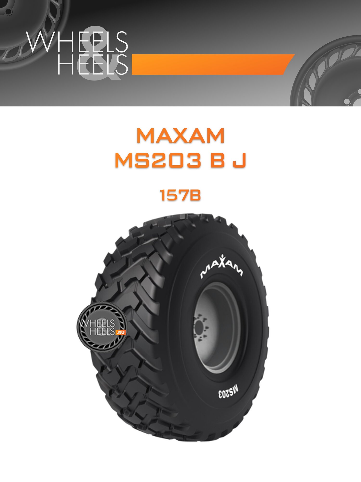 Шина автомобильная Maxam MS203 B J 14/0 R24 157B ALLSEASON, всесезонная, универсальная