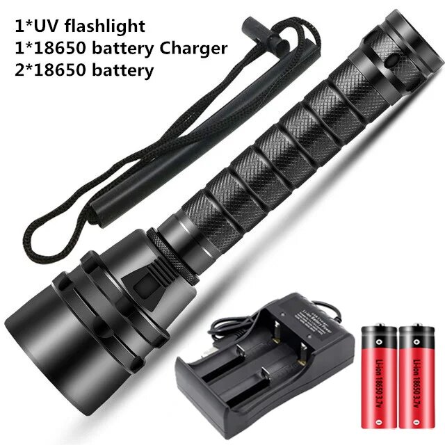 FANZHI ультрафиолетовый фонарик для дайвинга With battery