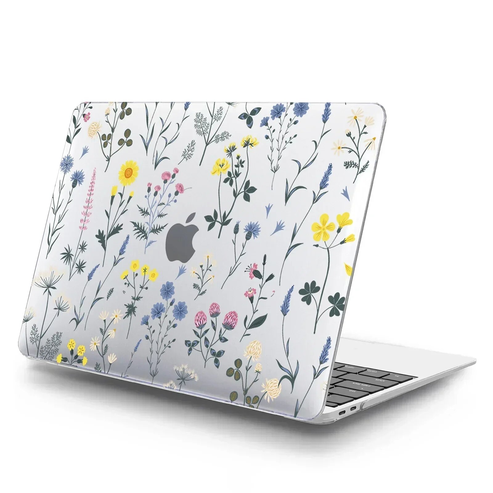 Чехол на MacBook Air 15" (A2941) 2023-2026, RS-1478, цветочный