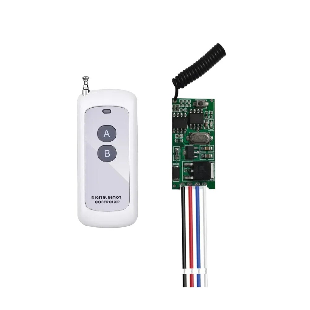 Мини релейный модуль Kebidu 1Receiver 1Remote