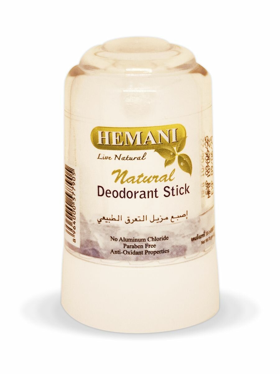 Минеральный дезодорант Hemani Алунит, 70 гр
