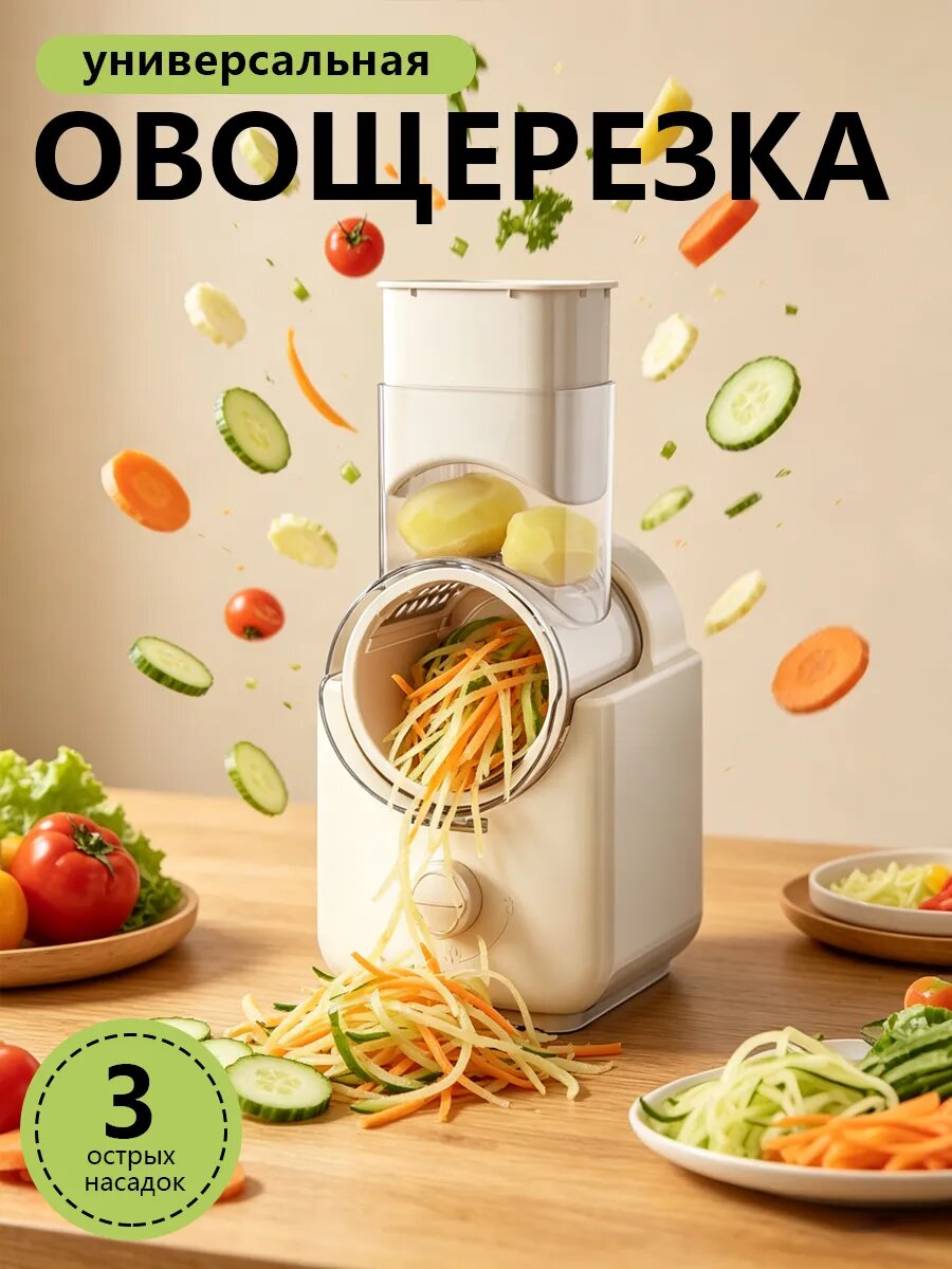 Овощерезка электрическая мультирезка терка